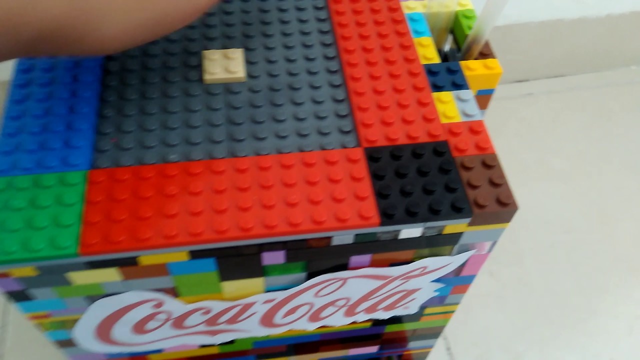 Lego coke machine - YouTube