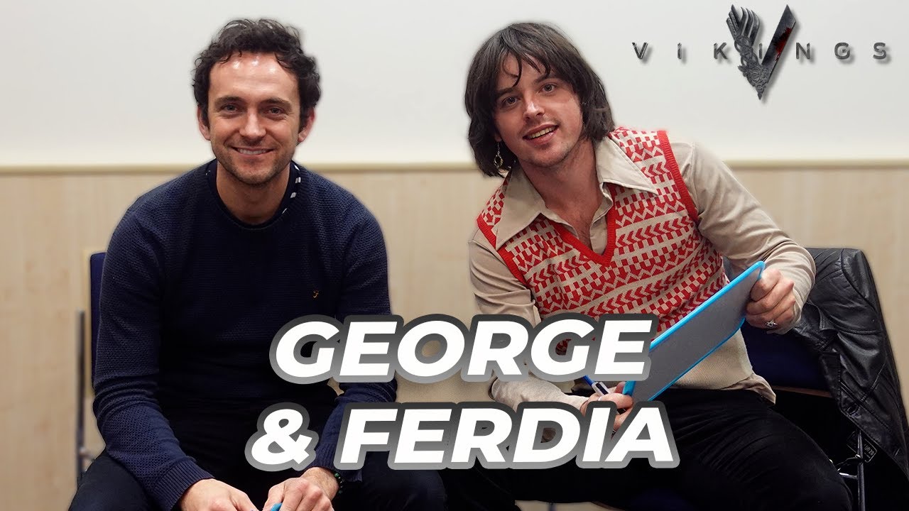 Vikings : George Blagden & Ferdia Walsh-Peelo play Who's Most Likely - YouTube