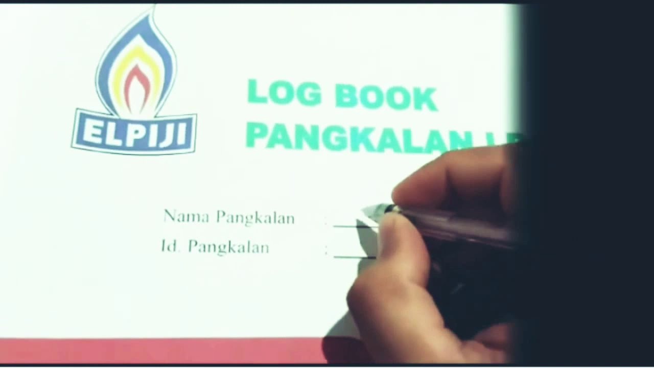 logbook penyalur LPG tata cara pengisian data logbook Pertamina - YouTube