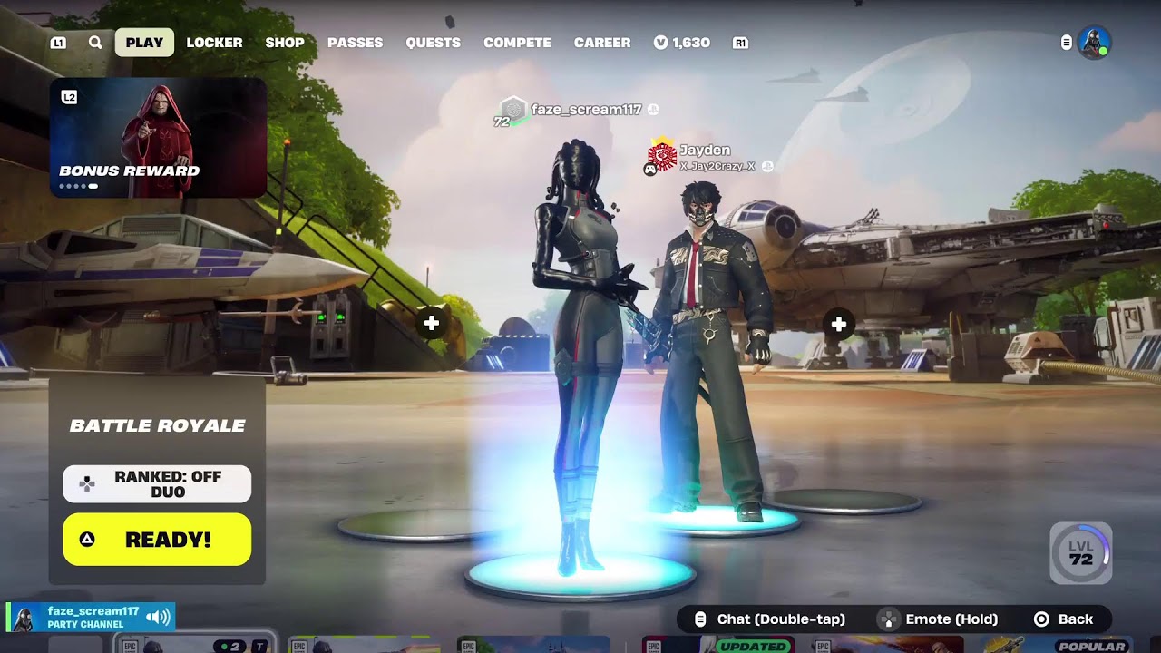 FN DUOS STAR WARS (Ending Soon‼️) GIFTS AT 100 VIEWS - YouTube