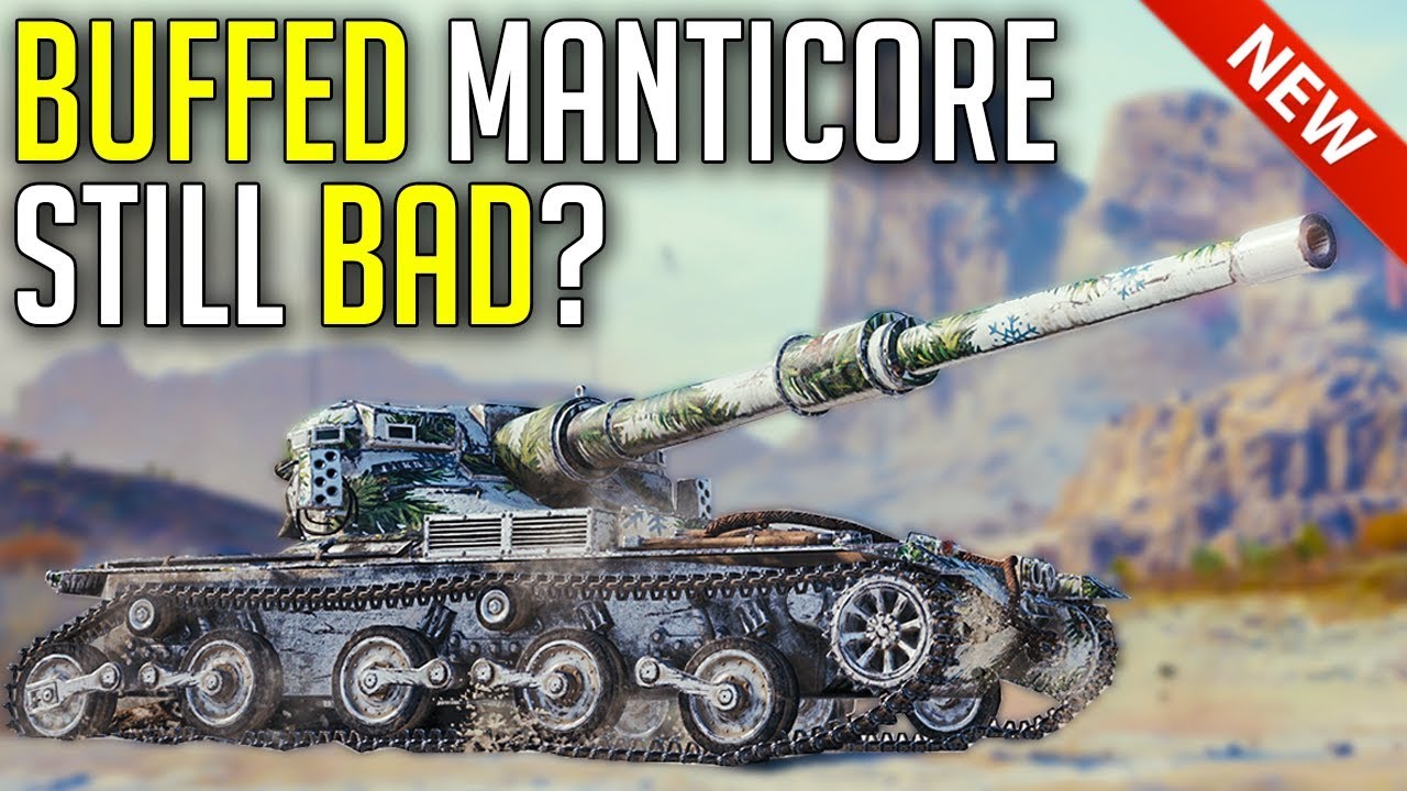 They Buffed Manticore, But is This Enough? World of Tanks Manticore ...
