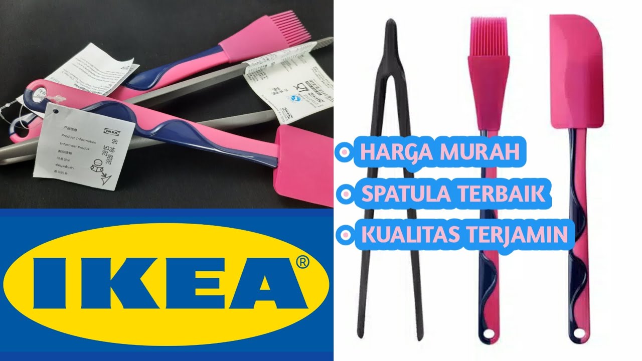 Review Lengkap Alat Masak 3 Spatula Silikon IKEA Gubbrora - Harga Murah ...
