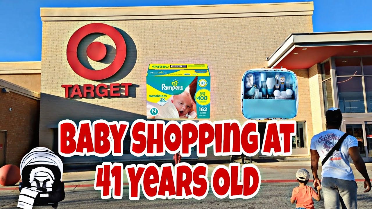 Baby Shopping and Family Trip To Target Vlog Edition| Geriatric ...