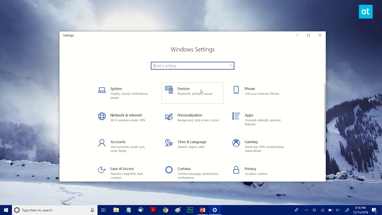 How to enable palm rejection on Windows 10 touch screen devices - YouTube