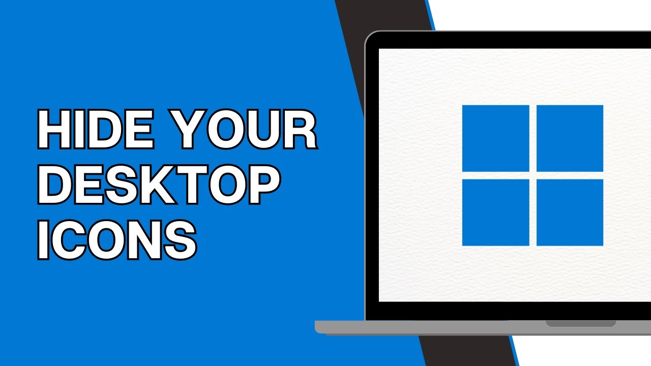 How To Show/Hide Desktop Icons!! (Windows 11) - YouTube