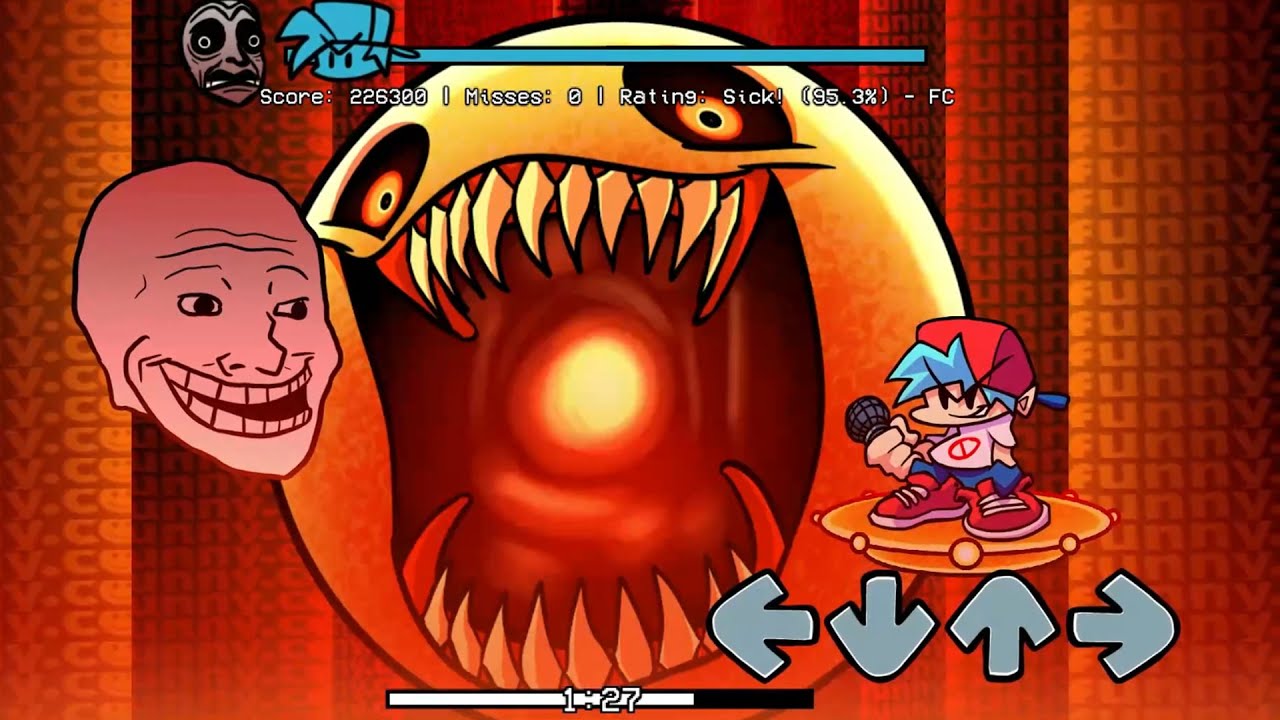 Friday Night Crunchin' v2 Full Game (Week 1 / Week 2 / Extras) - YouTube