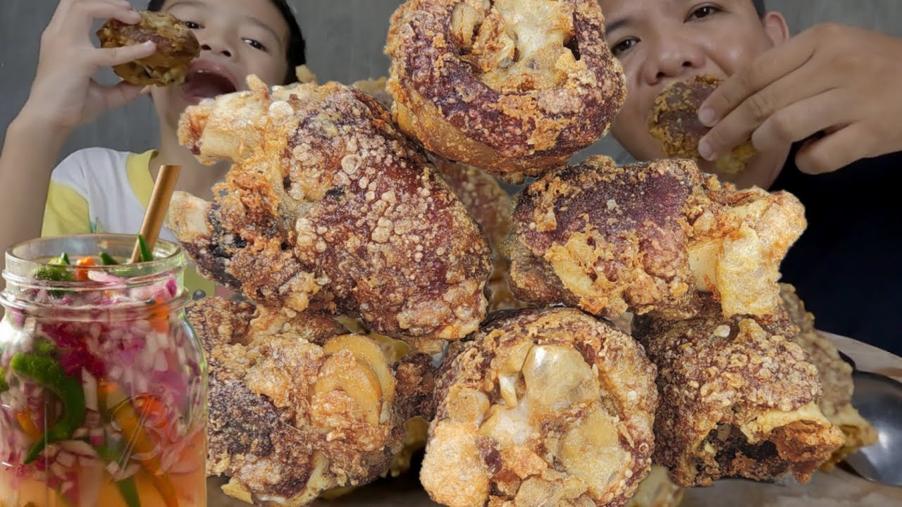 CRISPY AMAD AMAD NG PAA NG BABOY | a.c Pampanga | @ourkitchentv - YouTube