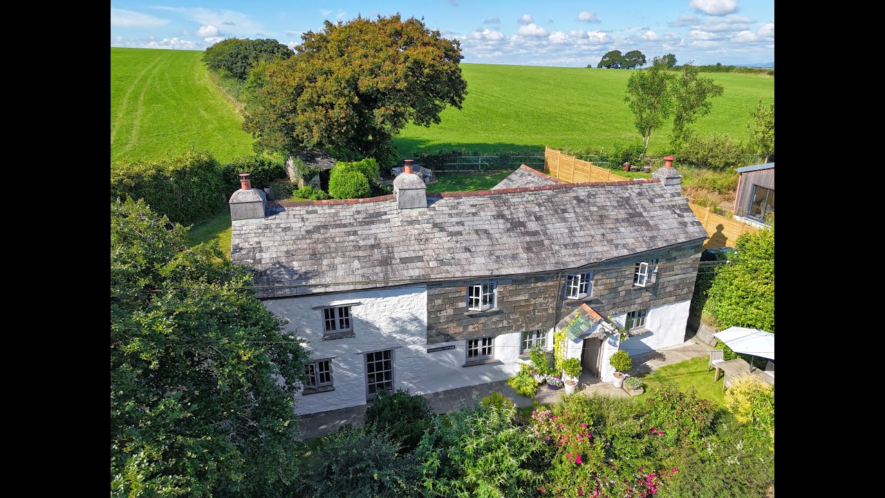 Trecarrell Cottage, Trebullett | Property Tour - YouTube