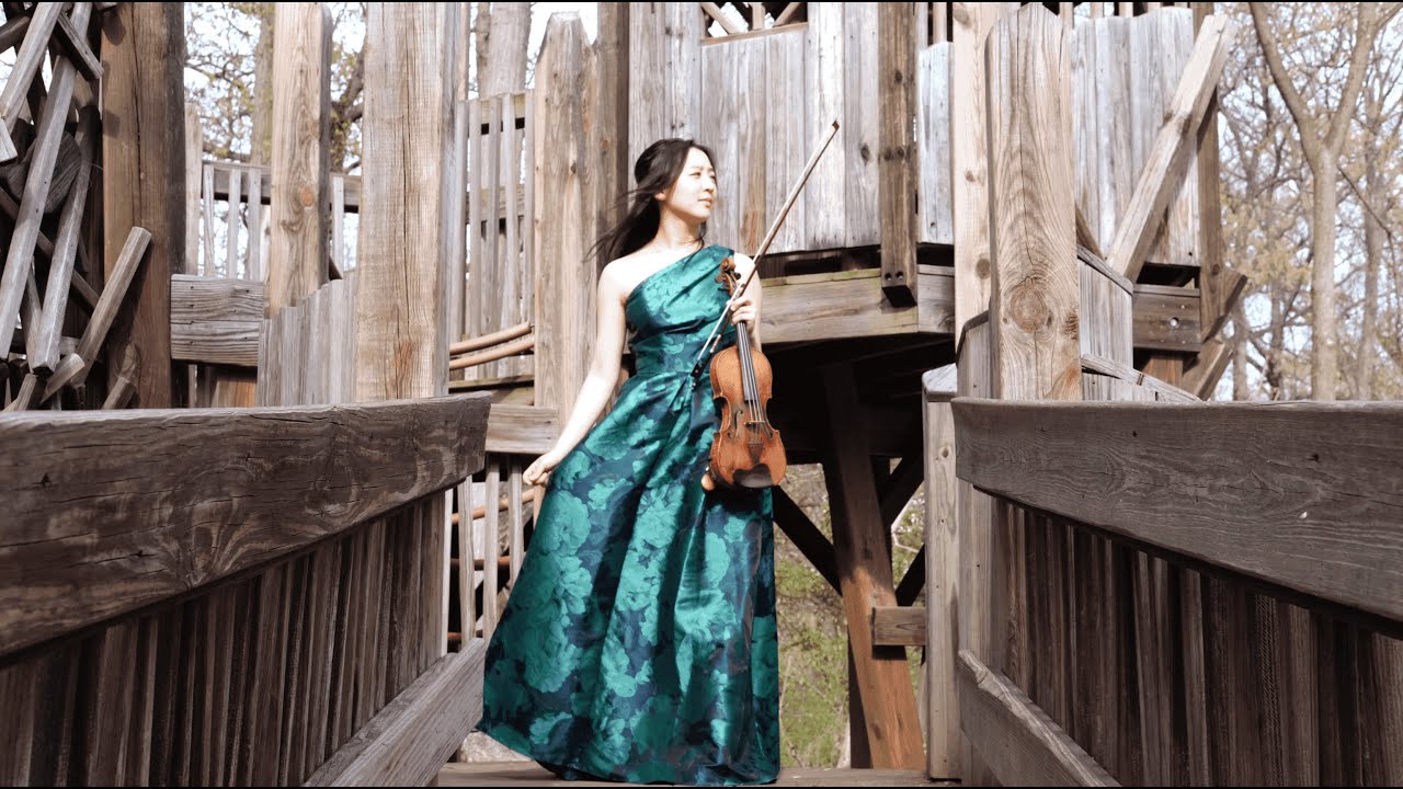 Anna Lee plays Ysaÿe Violin Sonata No. 5 in G major, II. Danse rustique ...