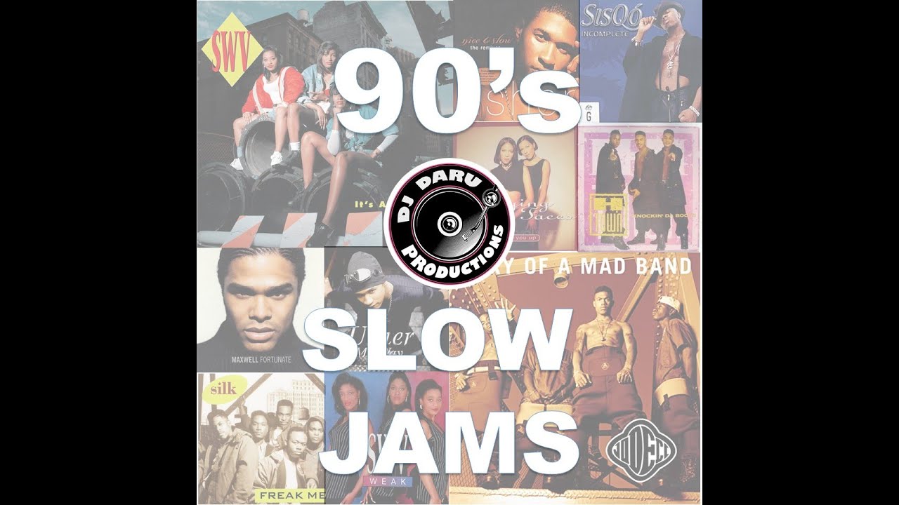 DJ Daru - Slow Jams (90's) SWV, H-Town, Silk, Jodeci, Maxwell, Usher ...