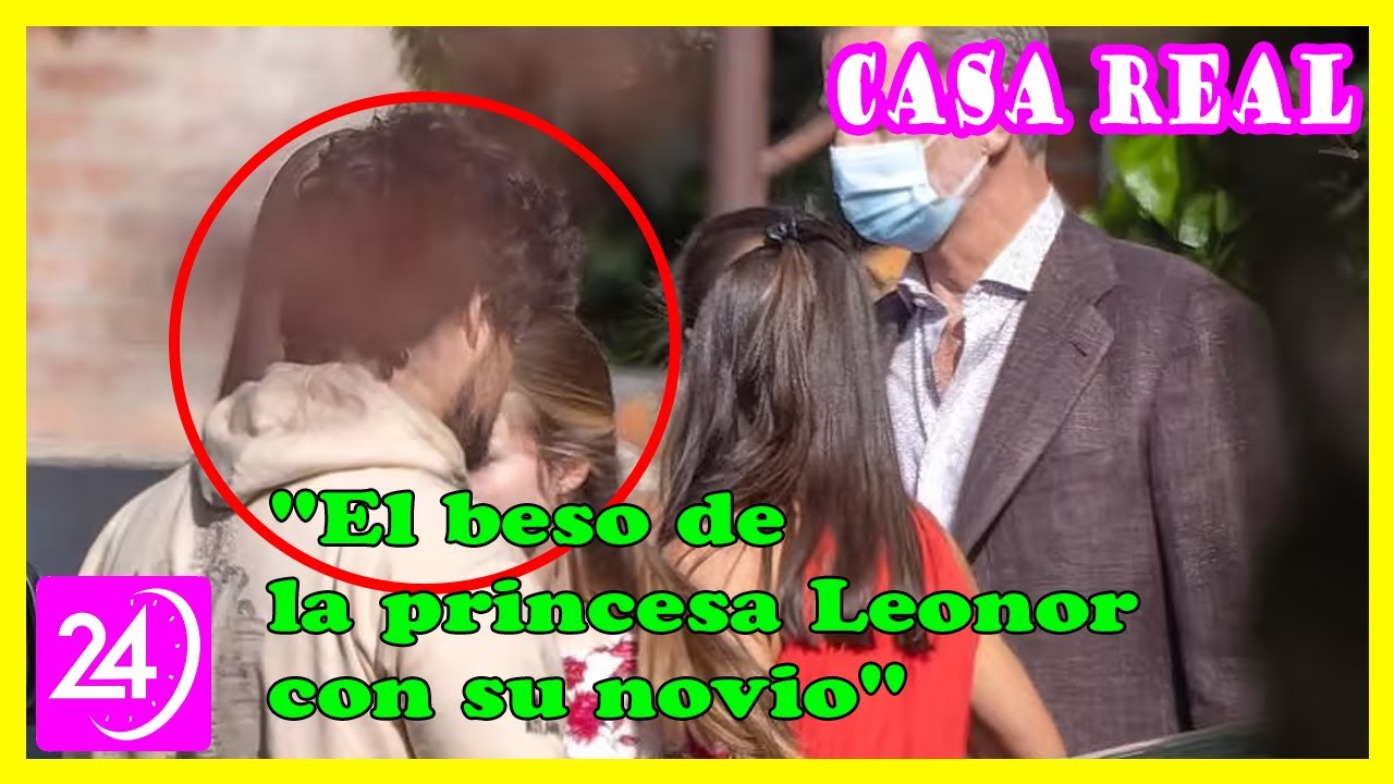 "El beso de la princesa Leonor con su novio" - El cuadro está valorado ...