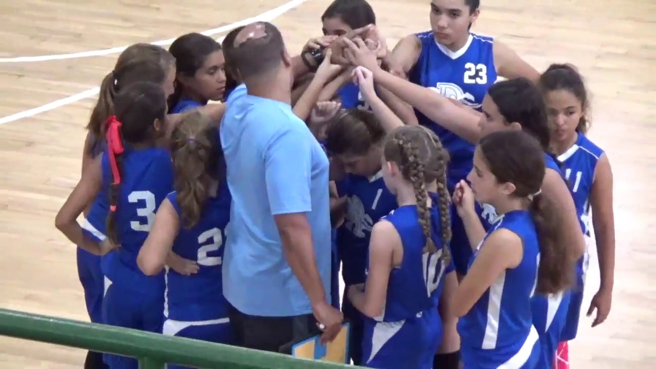 Girls Mini Basketball DA vs Tasis - YouTube