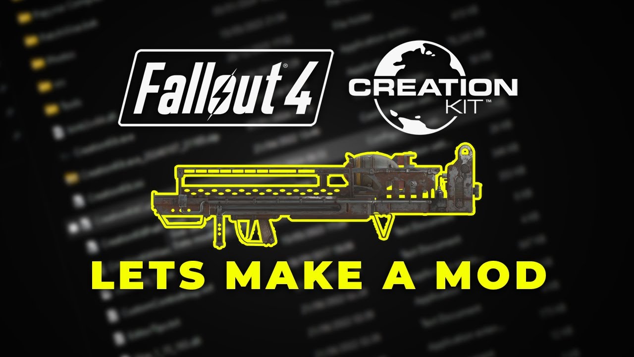 Create your own mods in Fallout 4: Easy Steps! - YouTube