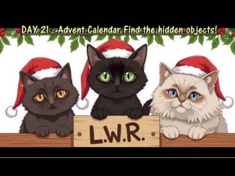 2024 Advent Calendar Day 21- find the hidden objects! - YouTube