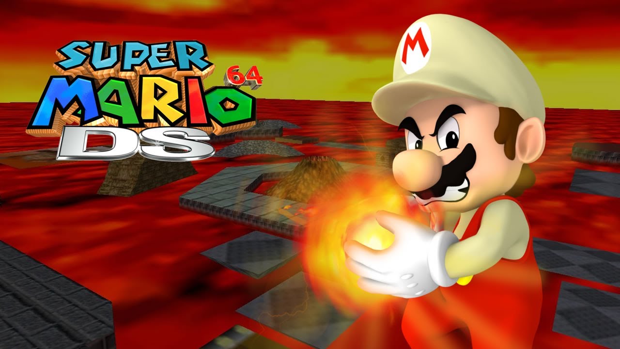 Super Mario 64 DS - Inside the Volcano - 62/150 - (NDS) - YouTube
