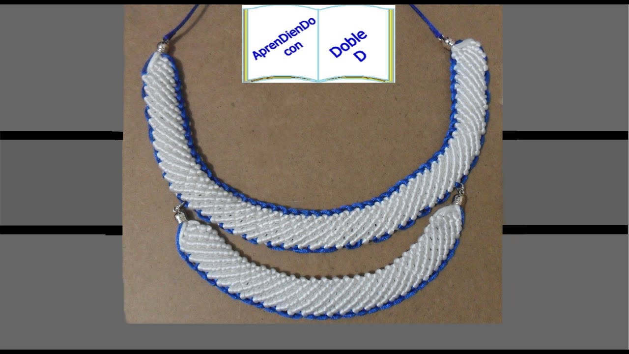 COLLAR DOBLE CON HILO COLA DE RATA (SIN GANCHO)│DOUBLE NECKLACE WITH ...