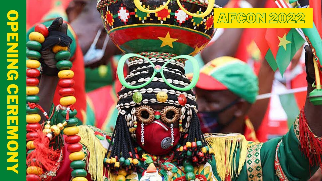 AFCON 2022 Opening Ceremony in Cameron - YouTube