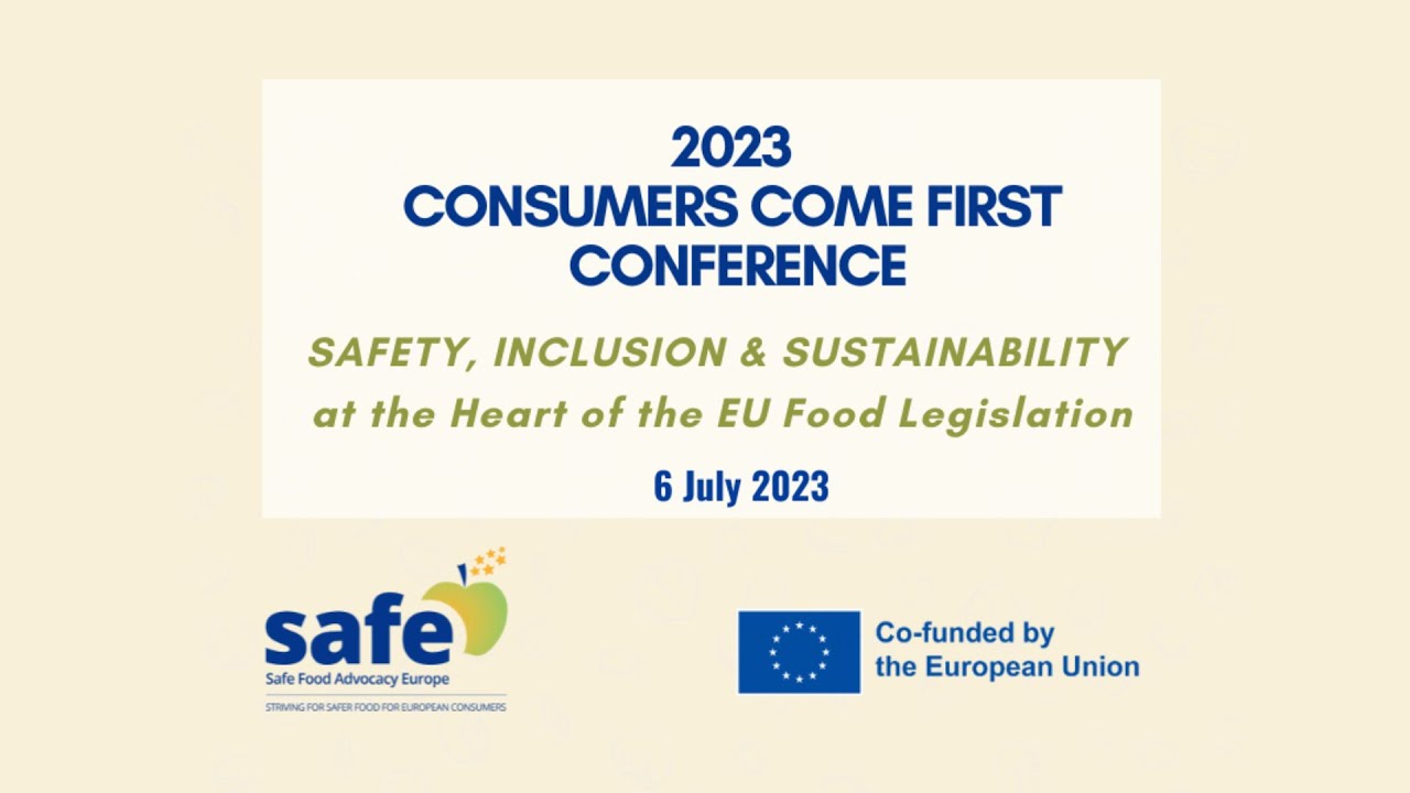 SAFE's 2023 Consumers Come First Conference - 6 July 2023 - YouTube