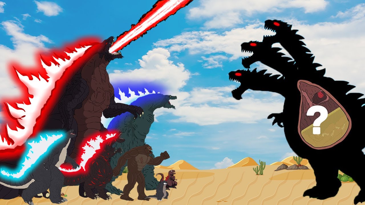 Evolution of SHIN GODZILLA and GODZILLA vs KING GHIDORAH : King Of ...