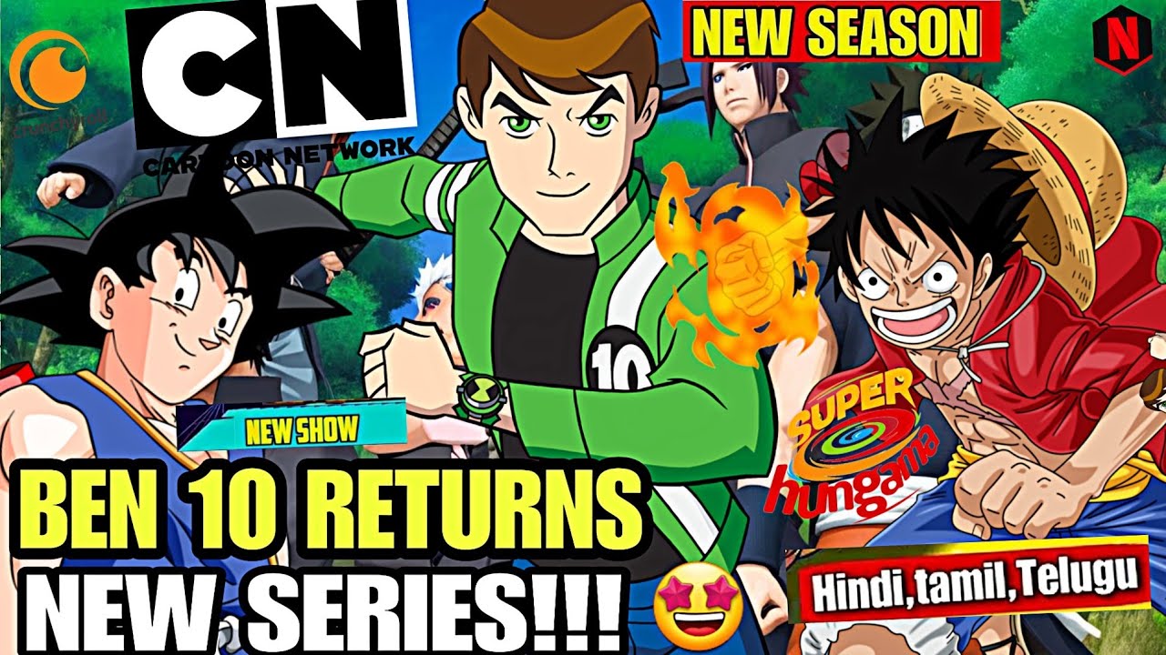 BEN 10 NEW SERIES In 2025!BLACK CLOVER ON SONY YAY!DBZ NEW MOVIE ON ...