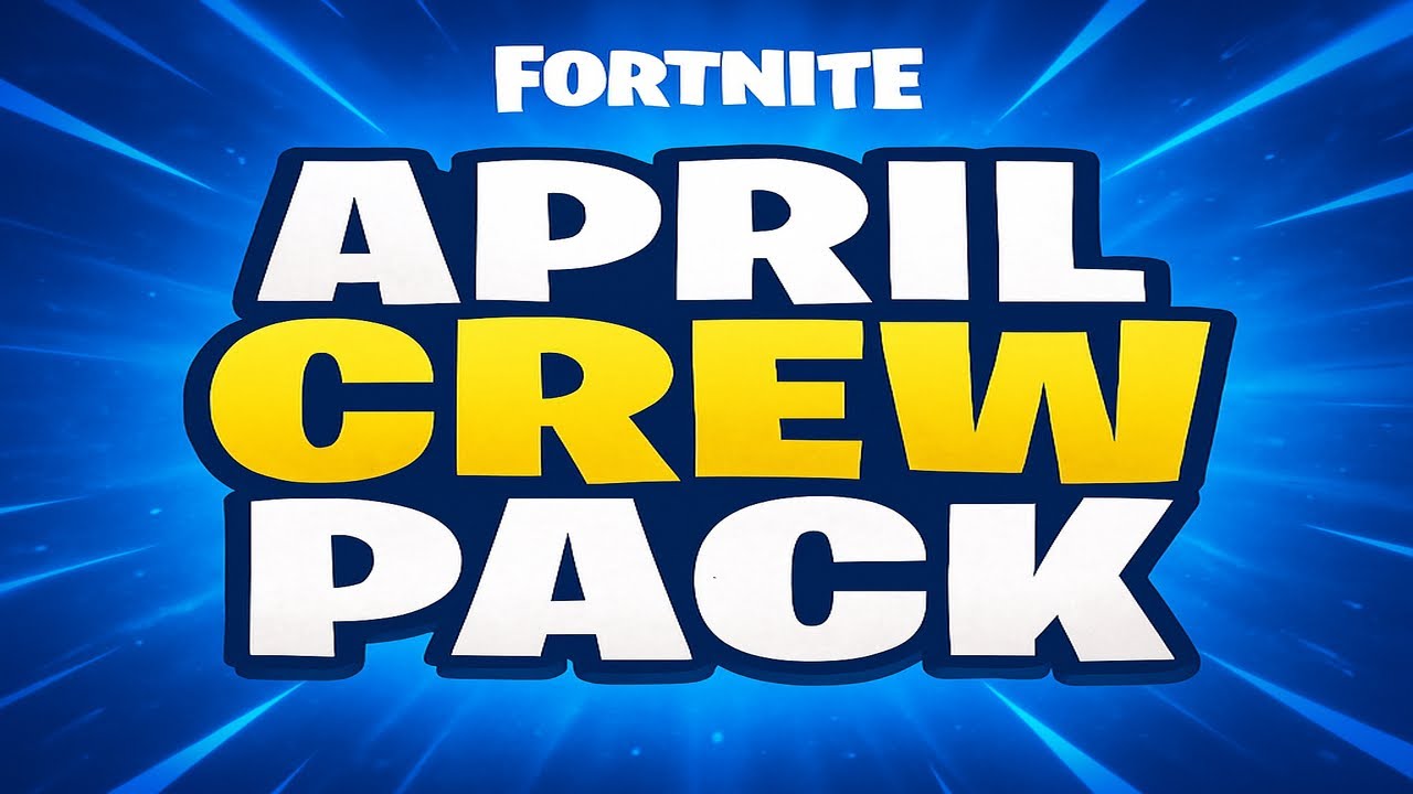 NEW APRIL CREW PACK FORTNITE - YouTube