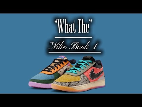 Nike Book 1 “What The” - Detailed look + Price and Date Release - YouTube