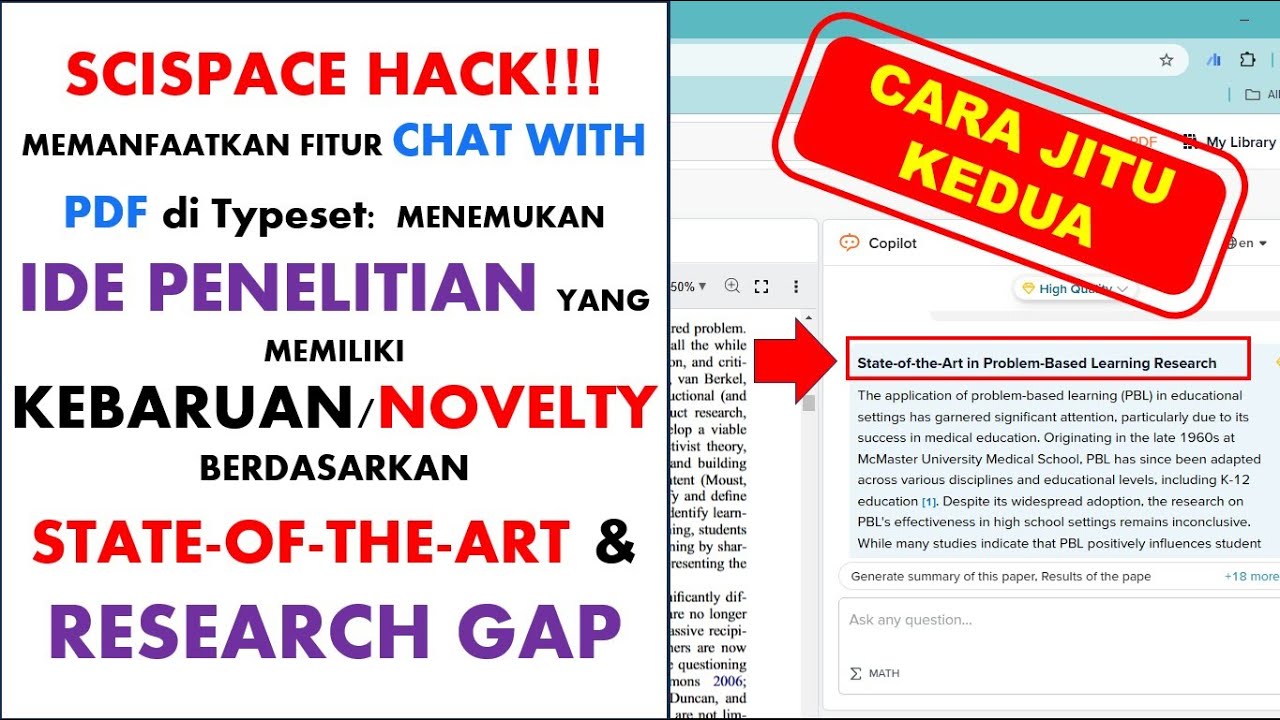 Mencari Ide Penelitian yang Memiliki Kebaruan (Novelty) menggunakan AI ...
