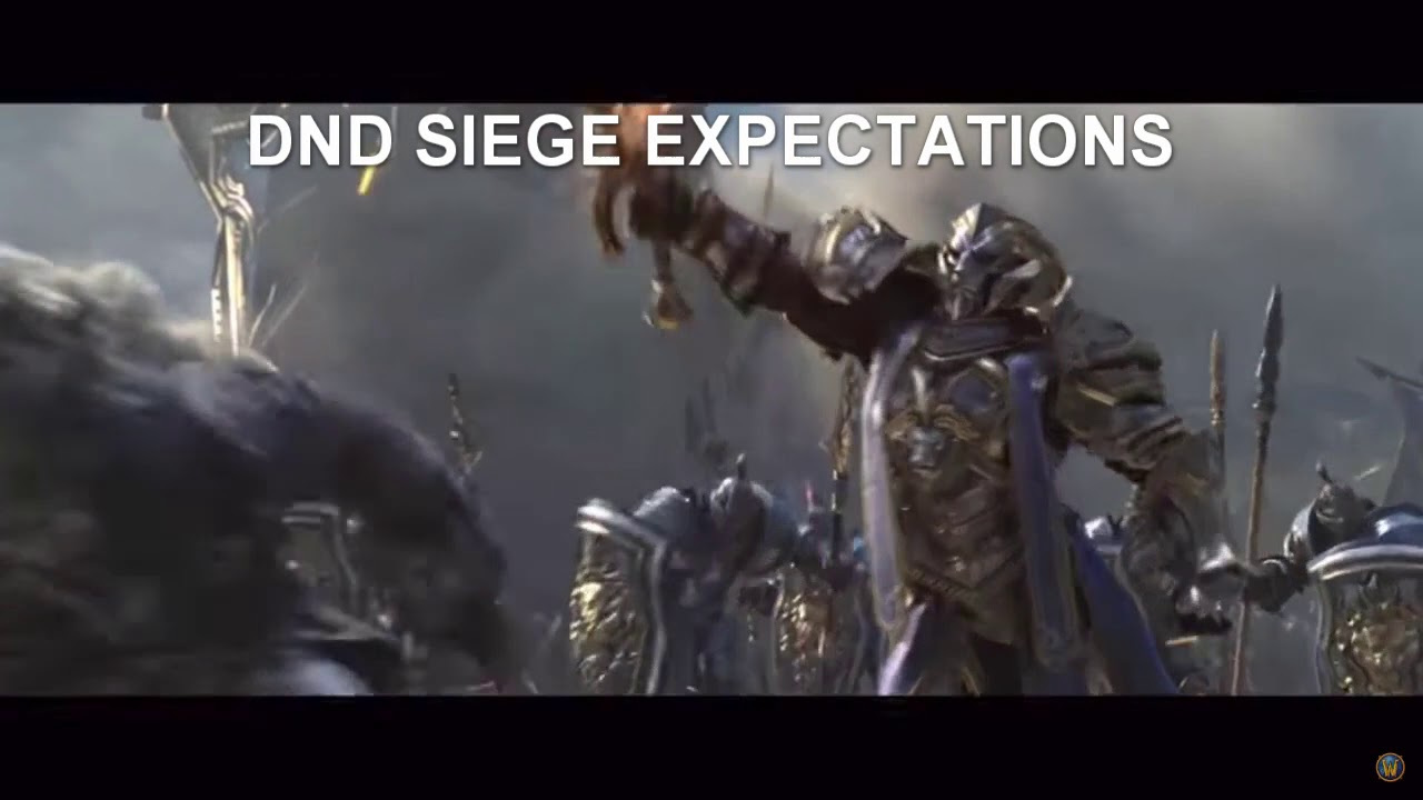 SIEGES IN DND: EXPECTATIONS VS REALITY - YouTube