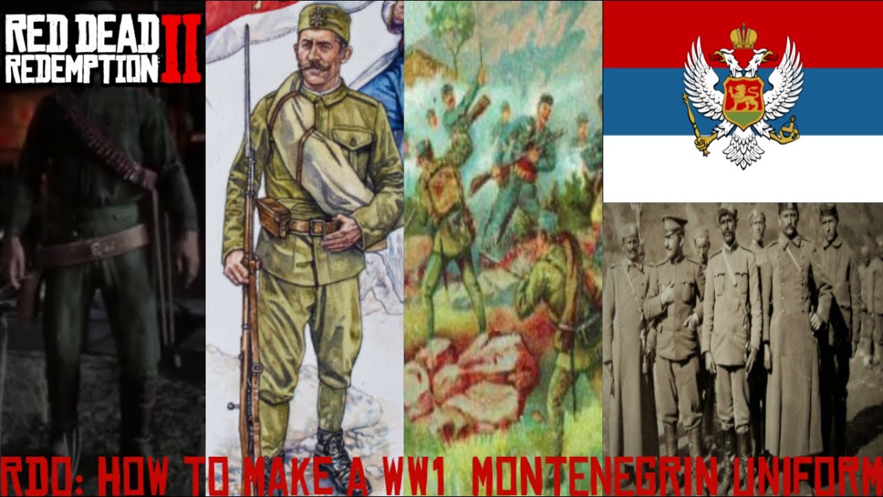 RDO: How to Make a WW1 Montenegrin Uniform - YouTube
