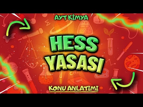 #sıfırdanonüçe 2AYDA AYT KİMYA | HESS YASASI