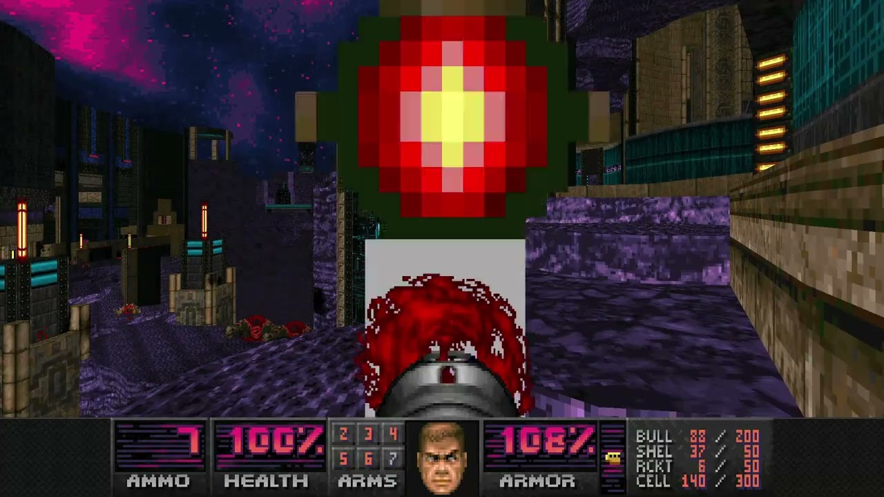 Doom II: Ancient Aliens - MAP22 - Acerola-Orion (UV, - Go IT