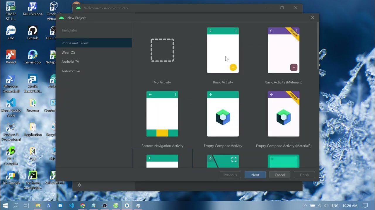 #29 Install Android studio JDK SDK and creat first project - [Minh Hữu ...