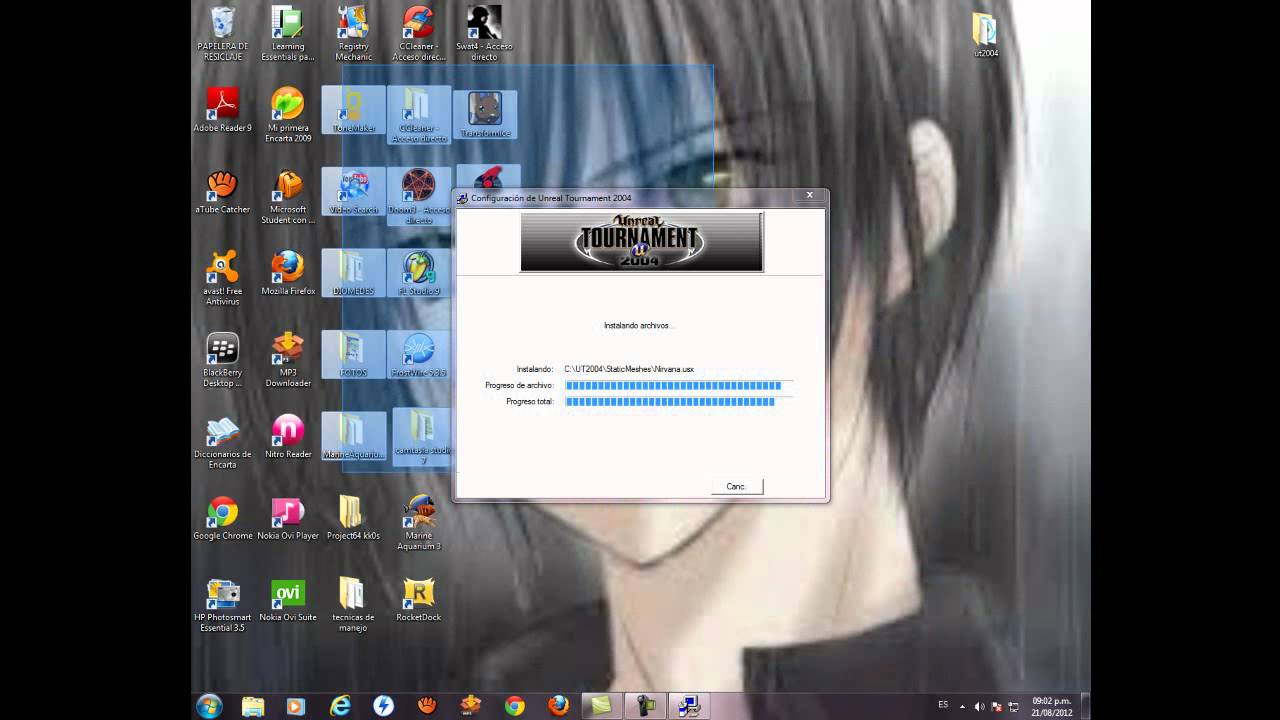 como descargar ut2004 bien explicado-loquendo - YouTube