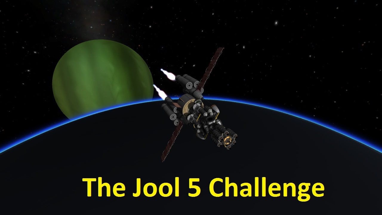 KSP Stock Jool 5 Mission - YouTube