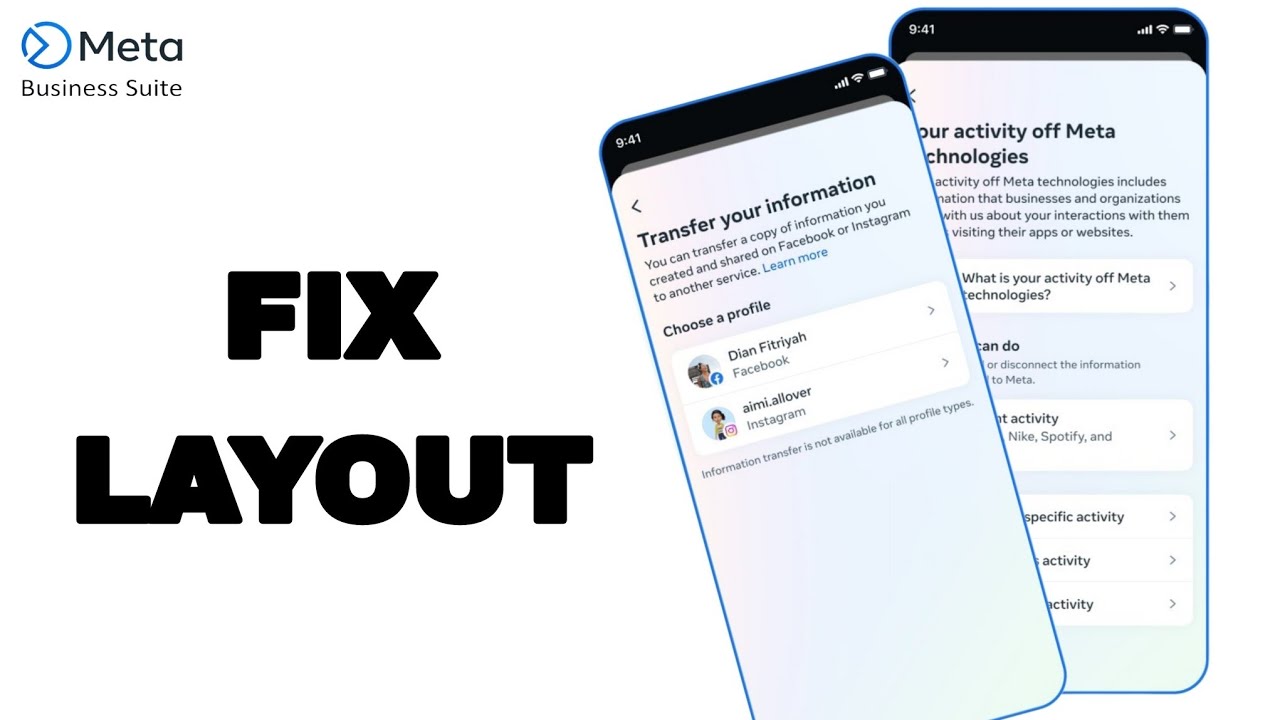 How To Fix And Solve Layout On Meta Business Suite App | Final Solution ...
