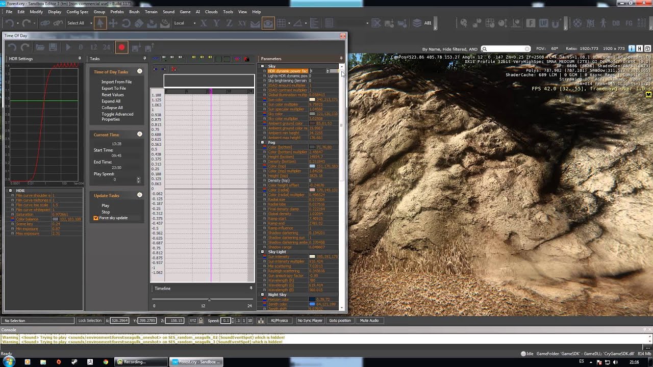 CRYENGINE 3.5.3 tutorial en español - #3 Time of Day completo 1/3 - YouTube