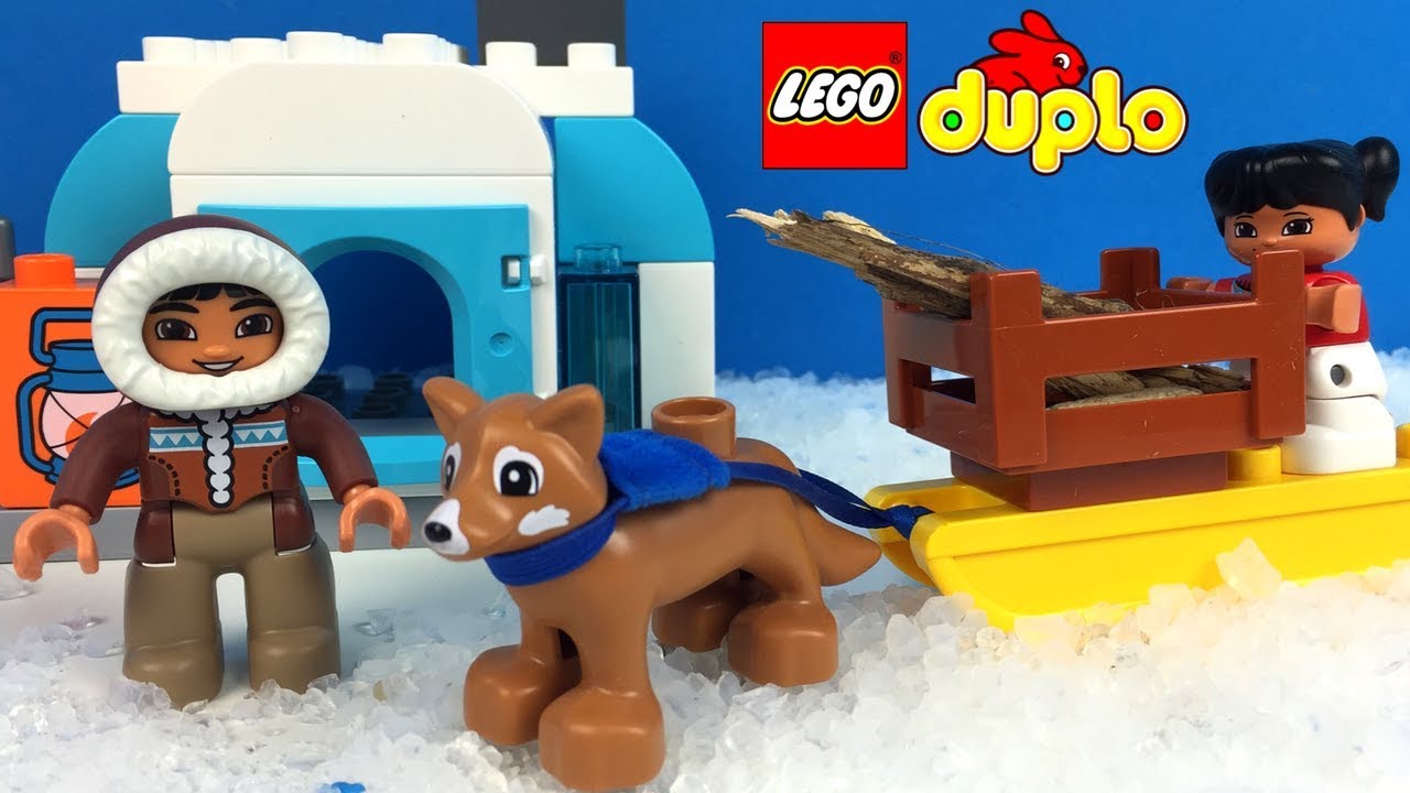 LEGO DUPLO EINMAL UM DIE WELT AROUND THE WORLD DAS LEBEN DER ESKIMOS ...