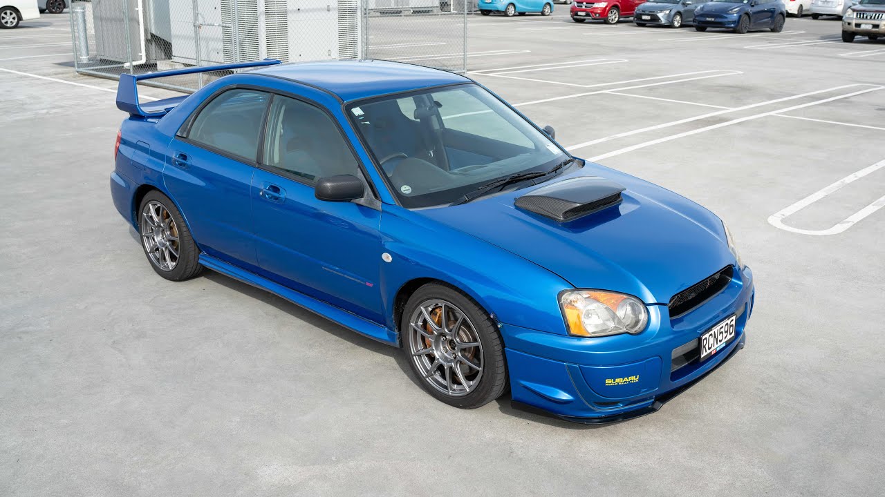 2004 Subaru WRX STI Version 8 - YouTube