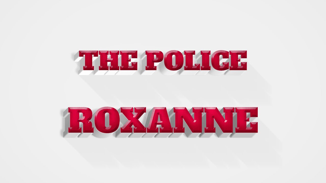 The Police - Roxanne [REMIX] - YouTube