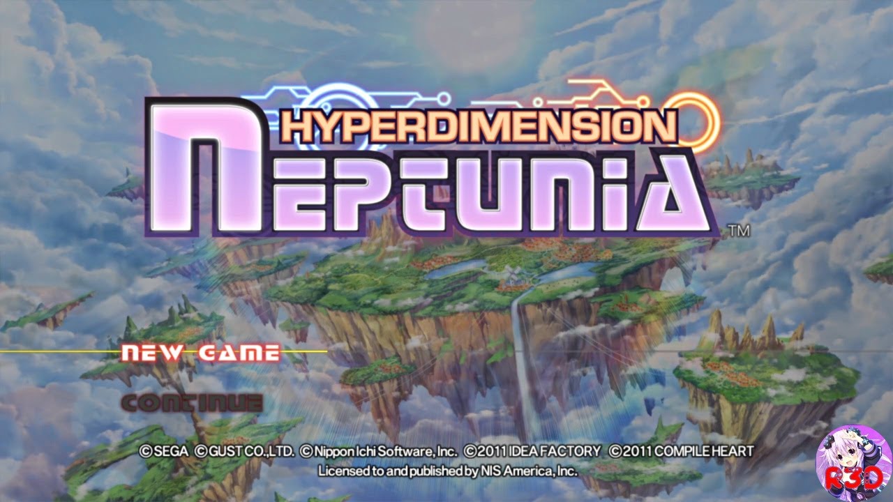 Hyperdimension Neptunia - Title Screen | Full OST - YouTube