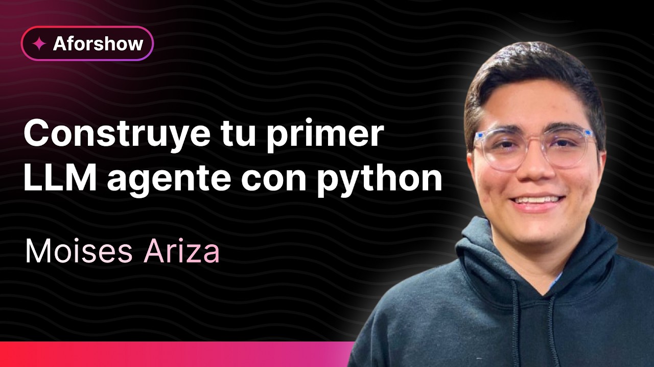 Construye tu primer LLM agente con python paso a paso - YouTube