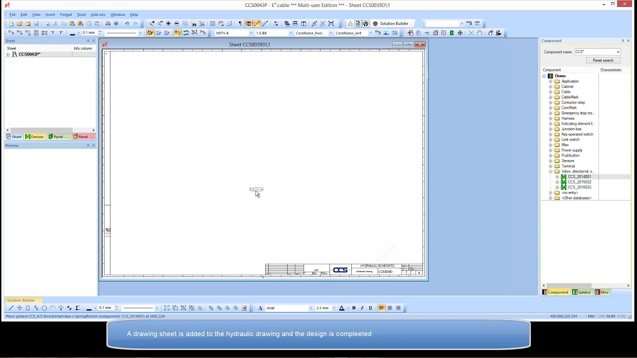 CCS Solution Builder integration between E3.series and Aras: No 2 ...