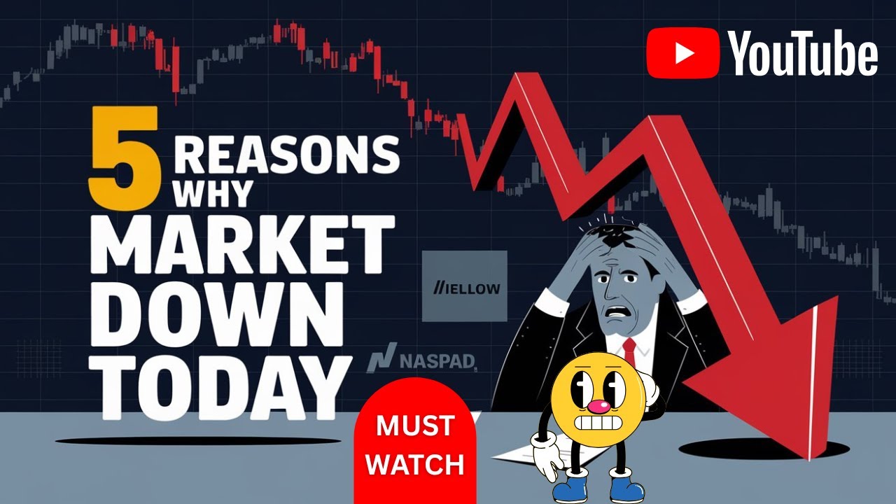 "5 Shocking Reasons Why the Stock Market Crashed Today! 📉" - YouTube