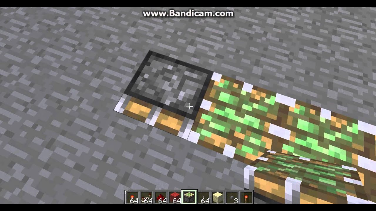 How To Build A Sand Generator on Minecraft - YouTube