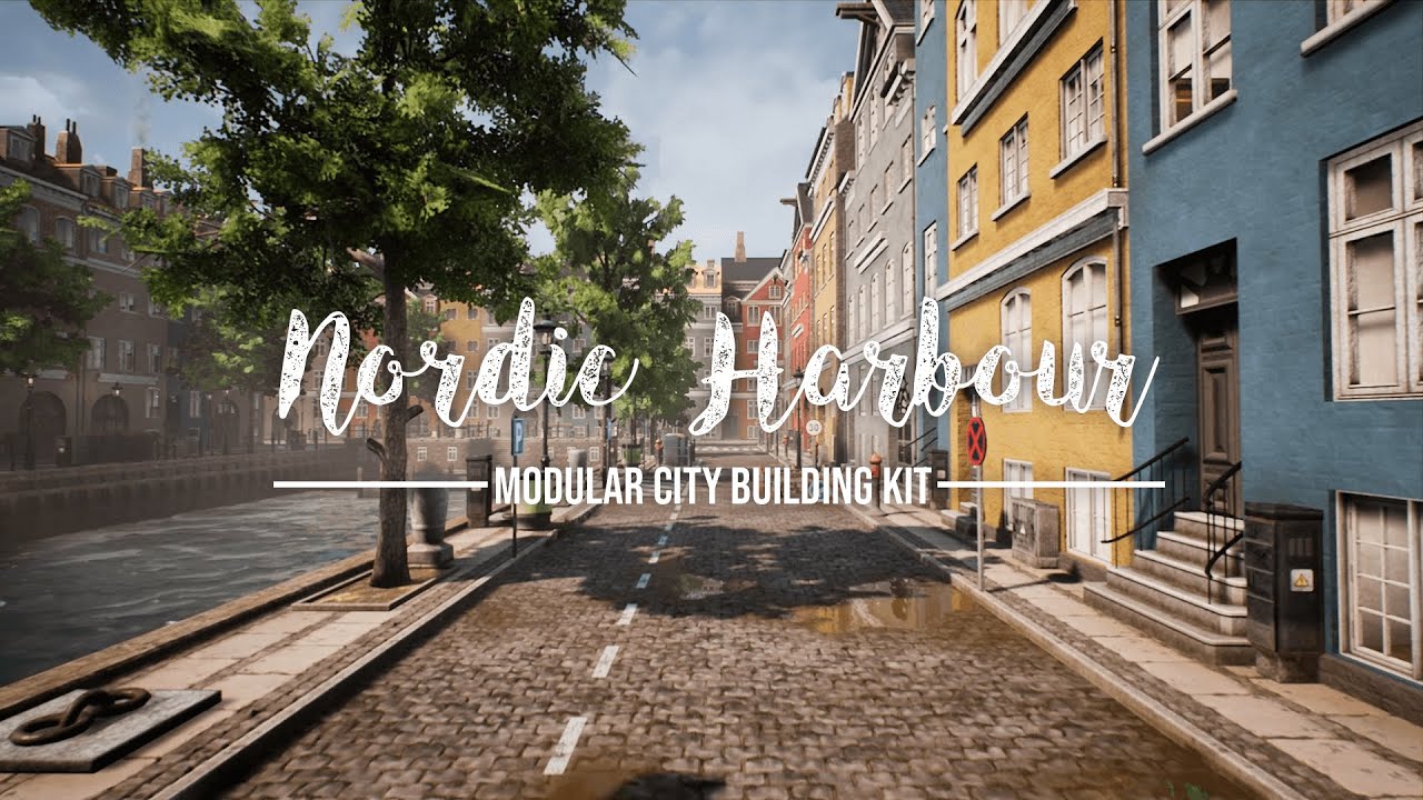 Nordic Harbour - Modular City Building Kit - YouTube