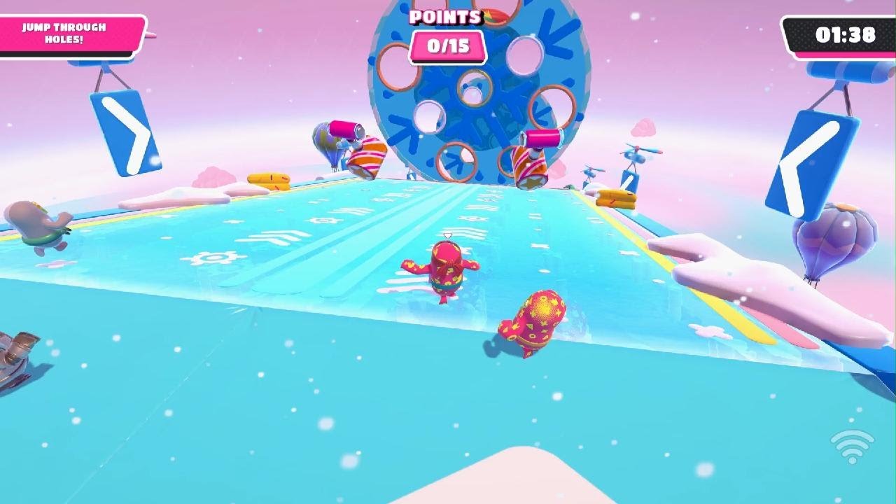 Fall Guys how to Ski Fall - YouTube