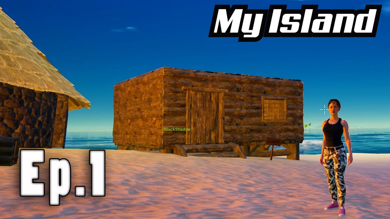 Solo Ocean Survival on an Island | My Island - YouTube