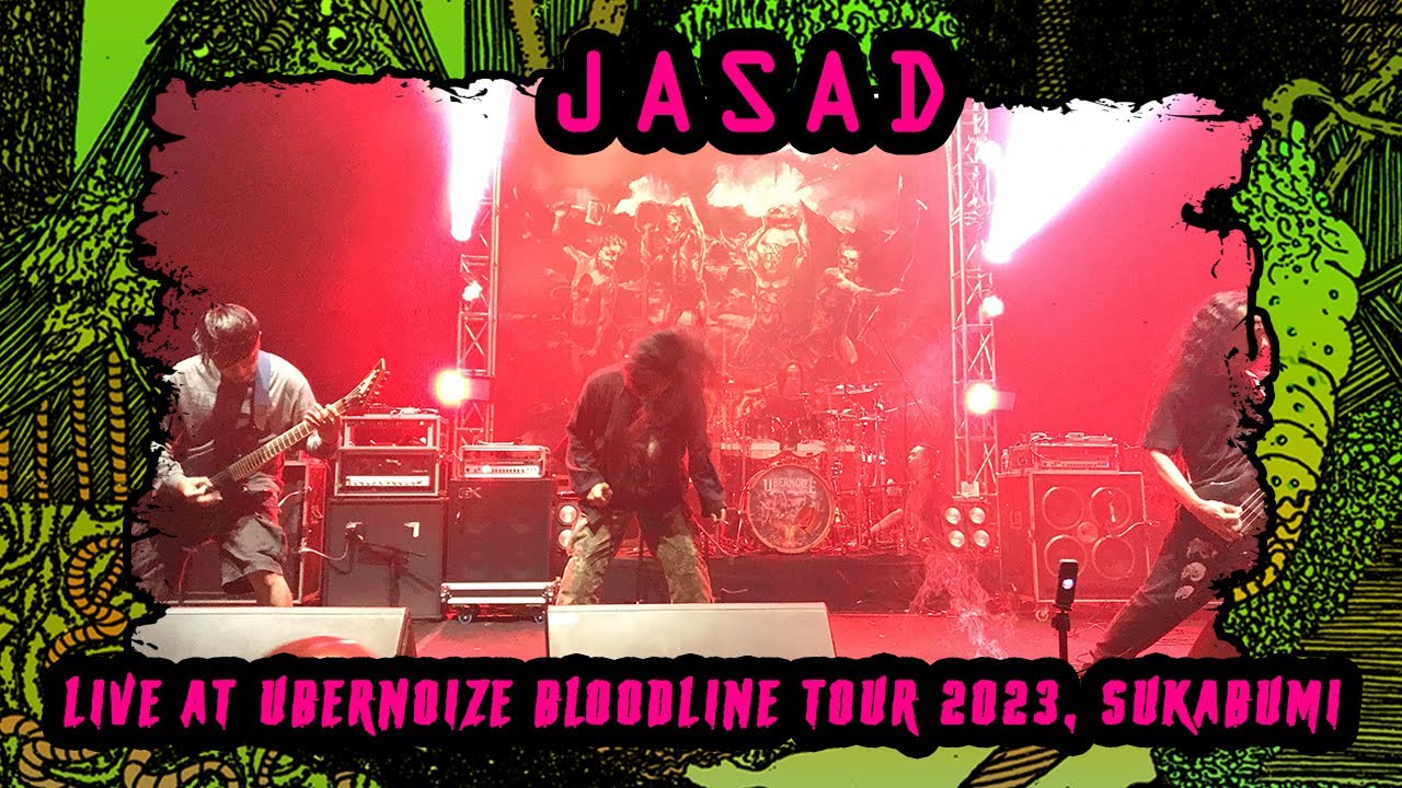 Jasad Live at Ubernoize Bloodline Tour 2023, Sukabumi - YouTube