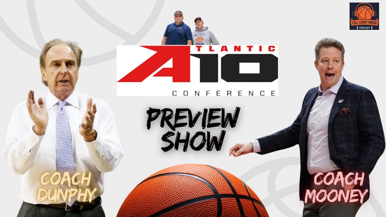 82# A-10 CONFERENCE SHOW - LaSalle Coach Fran Dunphy and Richmond Coach ...
