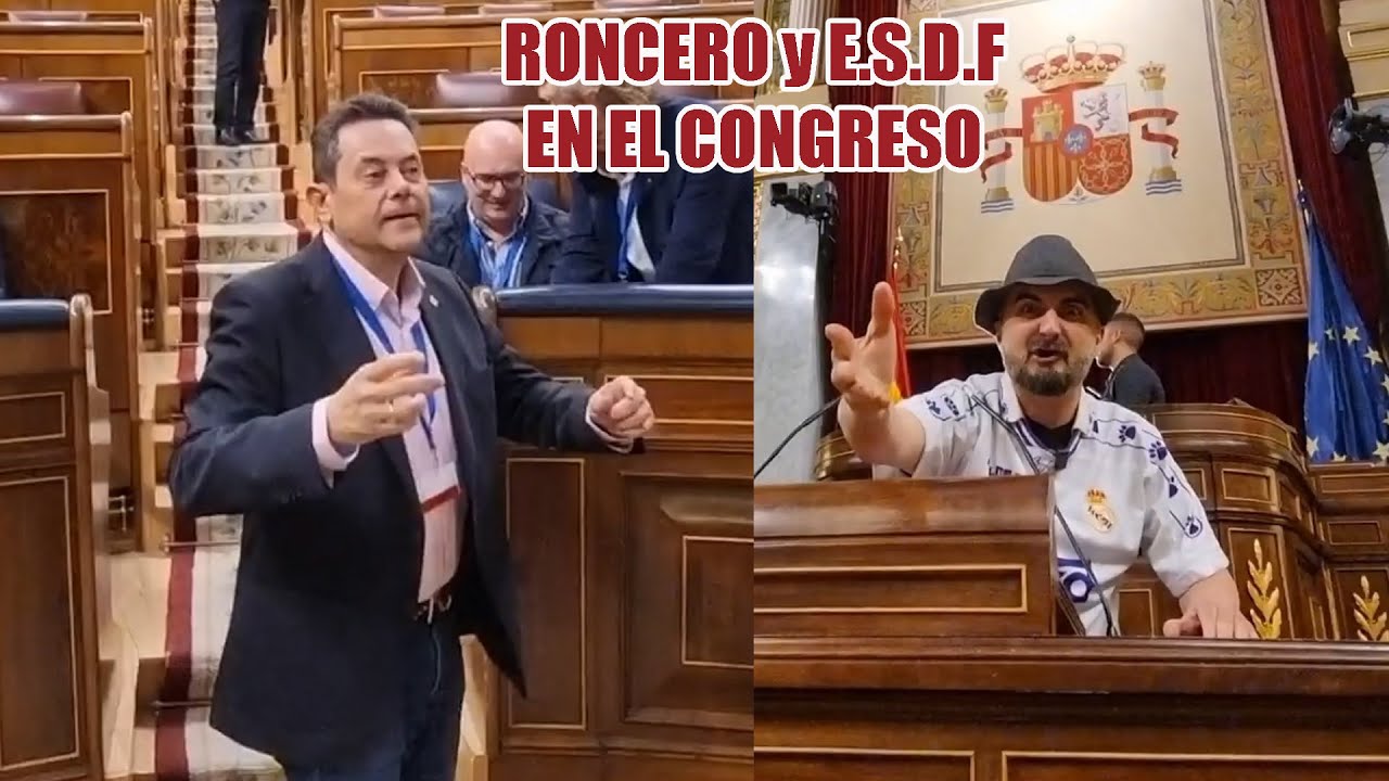 🔴RONCERO en el congreso con el señor del futbol 🔴 #roncero - YouTube